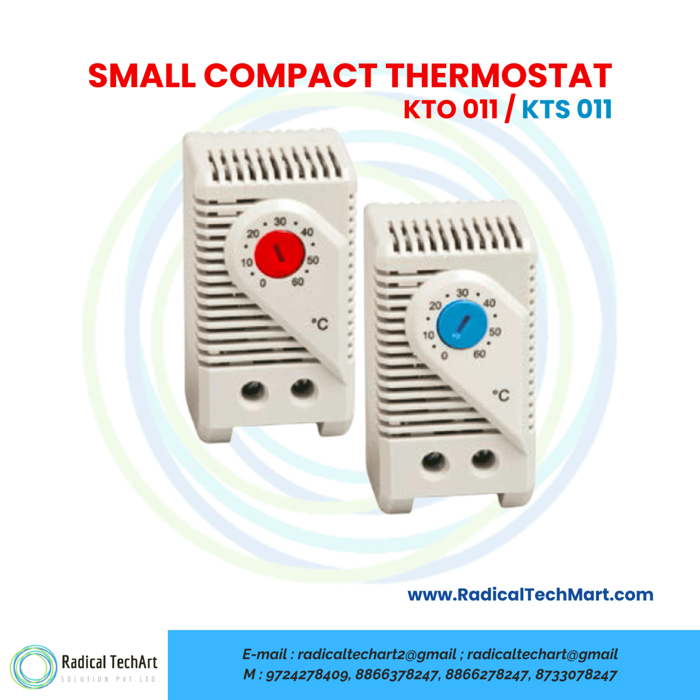 SMALL COMPACT THERMOSTAT
