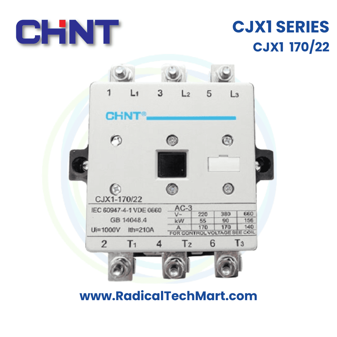 Chint CJX1 170/22 Contactor | Buy Online