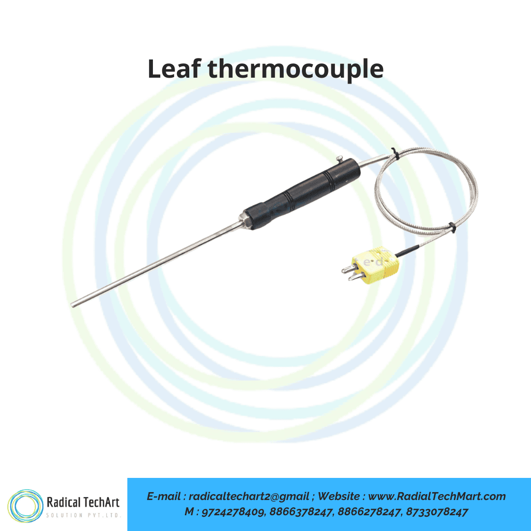 Leaf Thermocouple Sensor for Precise Plant Temperature Measurement