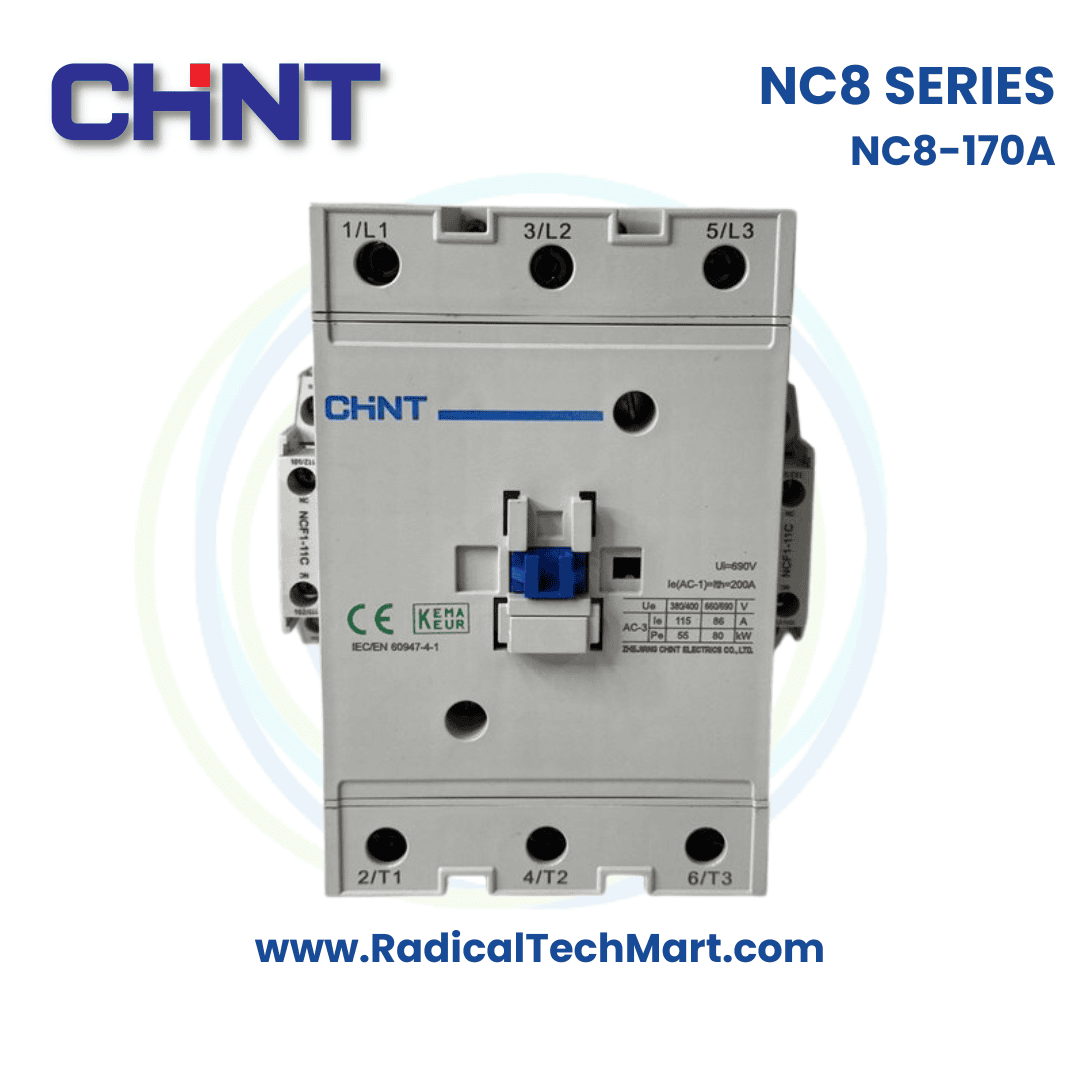 Chint NC8-170 Contactor Series | Buy Online