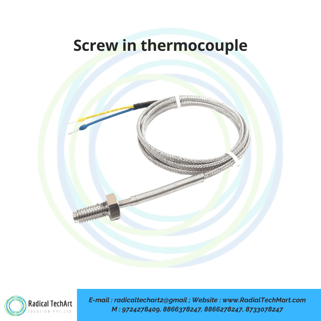 High-Accuracy Screw-In Thermocouple Sensors | Industrial Temperature Probes