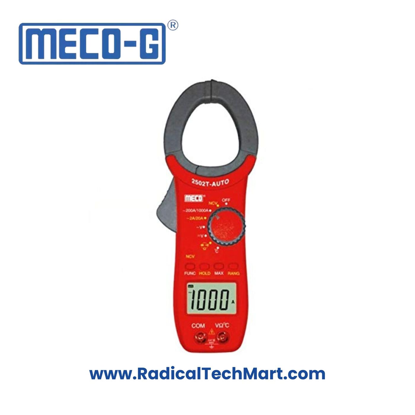 MECO-G 2502T-AUTO BL Clamp Meter | Buy Online