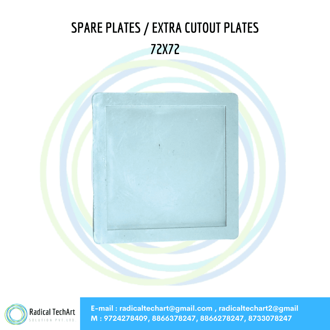 Spare plates/extra cutout plates