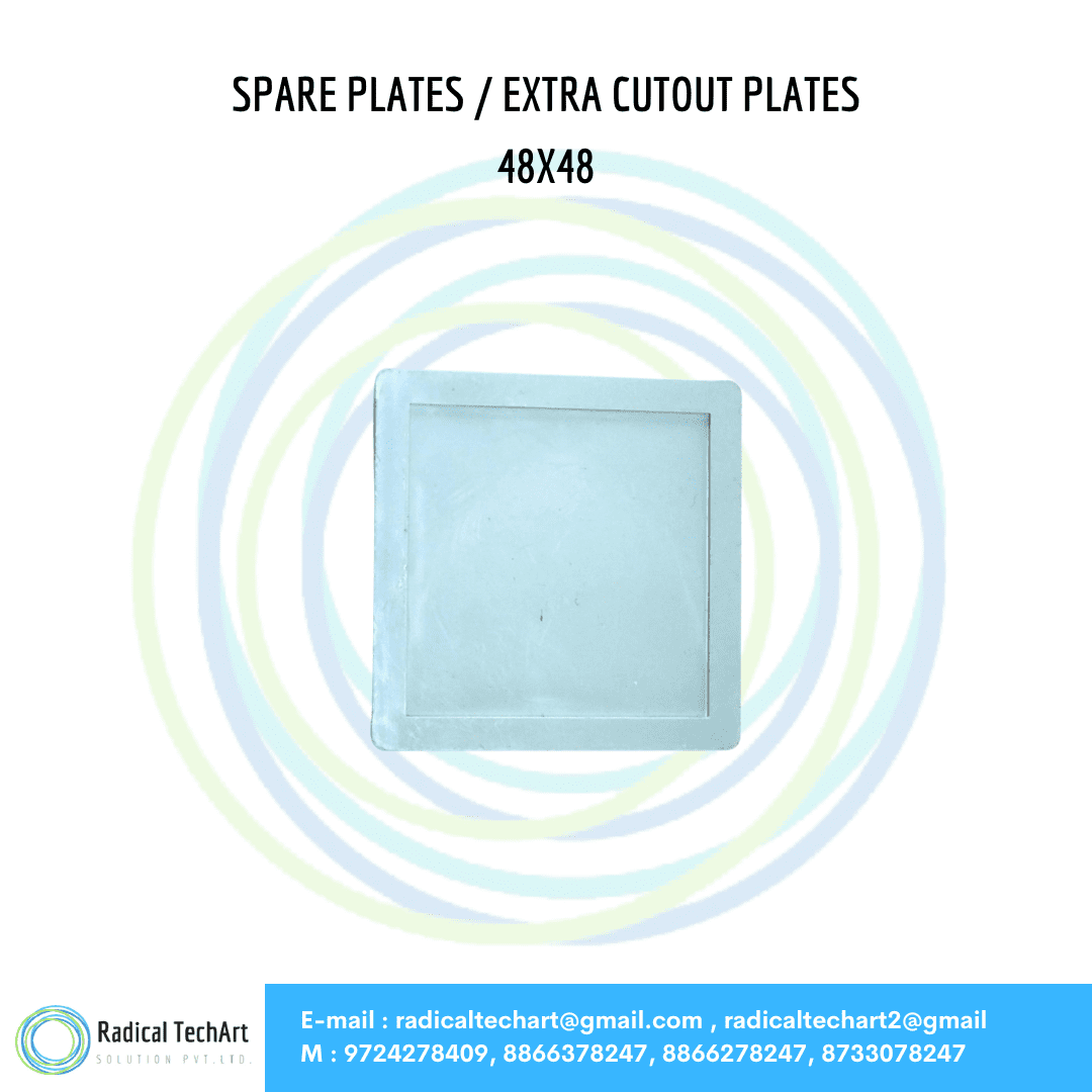 Spare plates/extra cutout plates