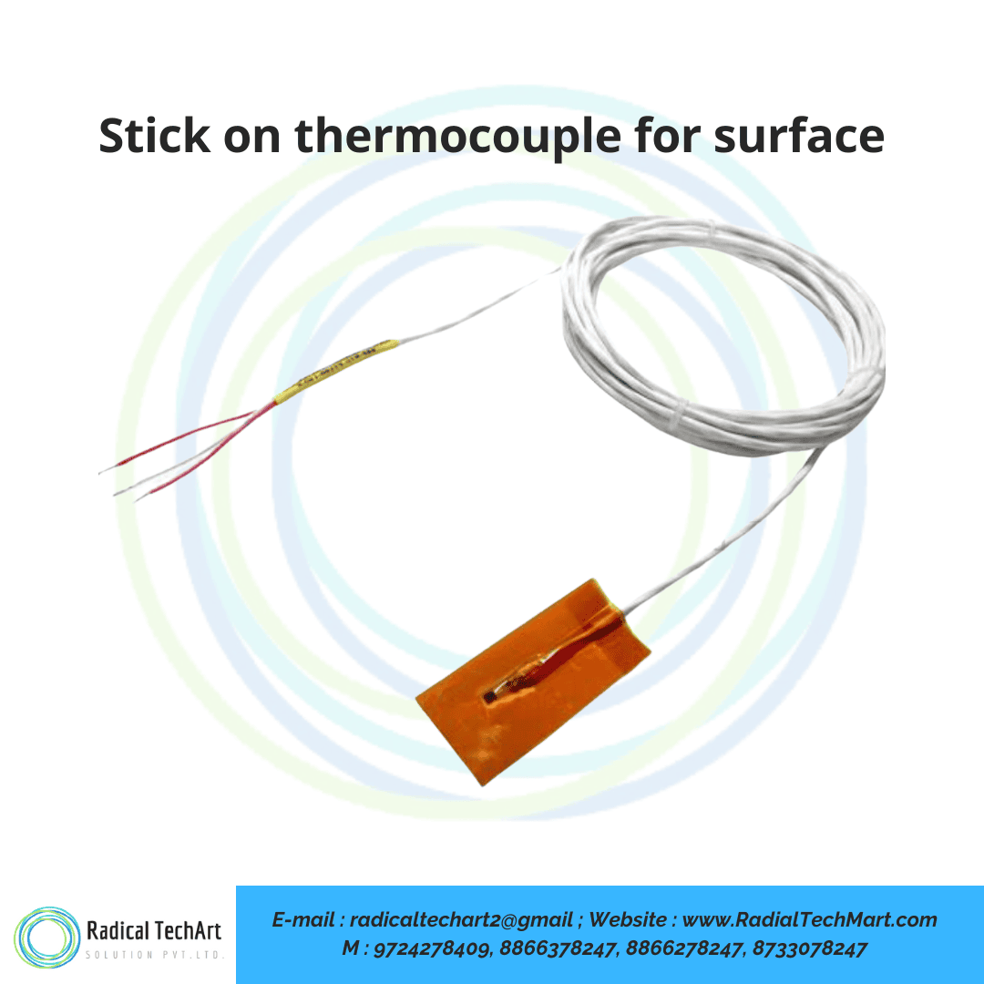 Stick-On Thermocouples for Accurate Surface Temperature Measurement