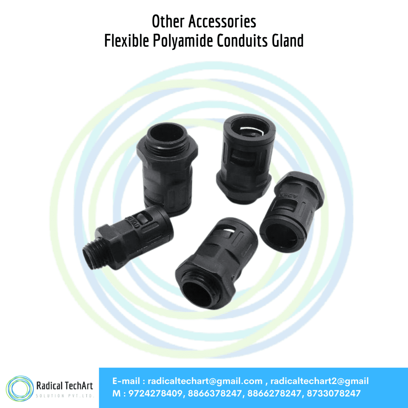Flexible Polyamide Conduits Gland