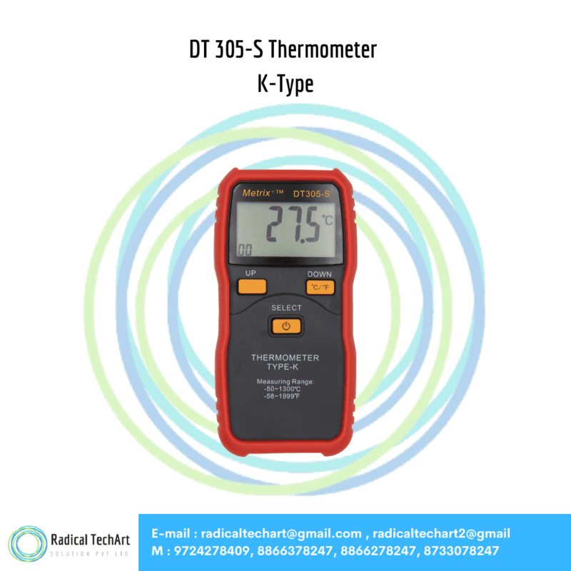 DT 305-S Thermometer K-Type