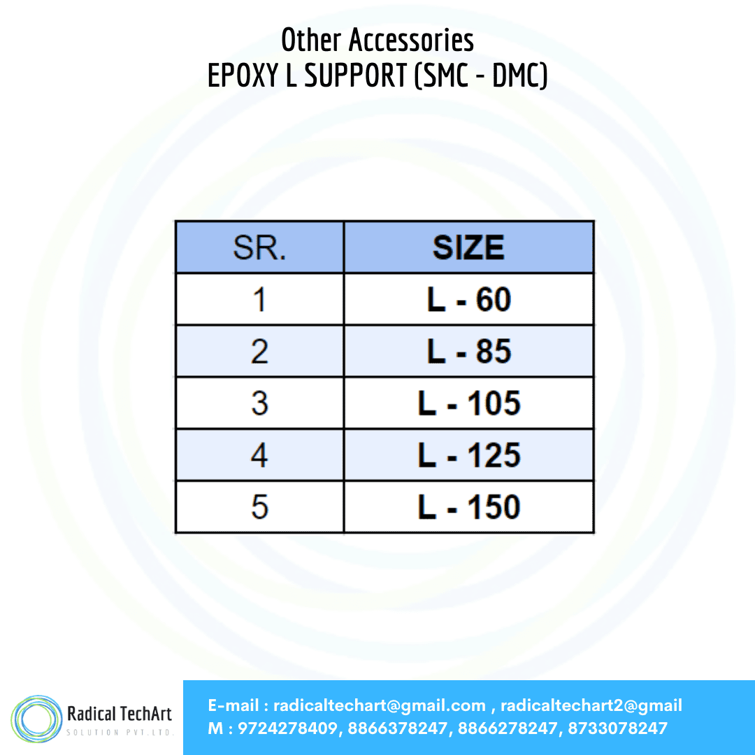 Epoxy L support (SMC-DMC)