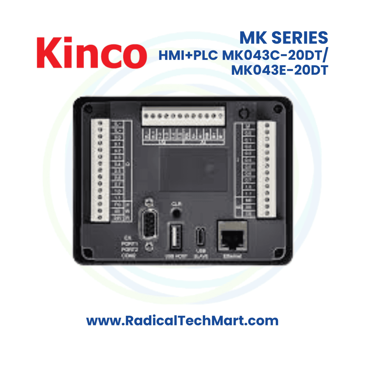 MK Series 4.3" HMI+PLC Combo
