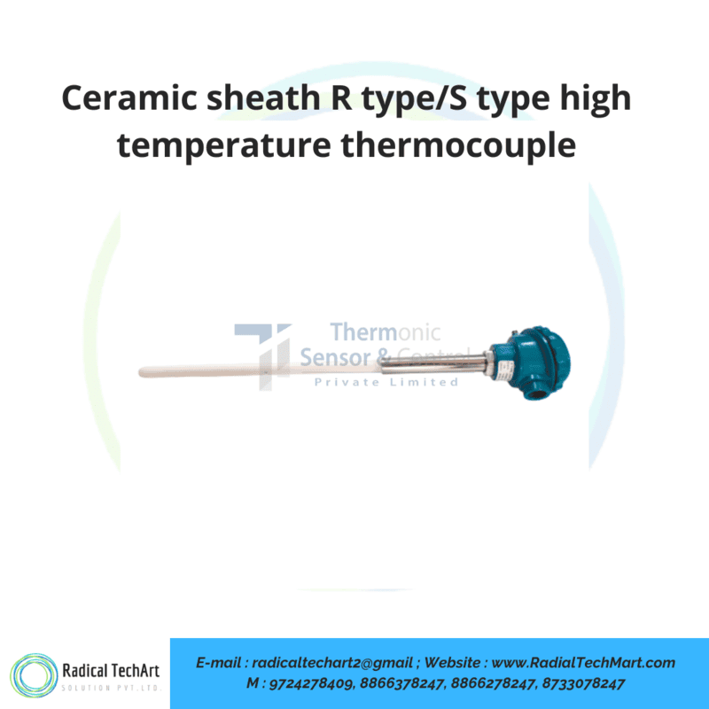 High Temperature Ceramic Sheath R Type/S Type Thermocouples - Precision ...