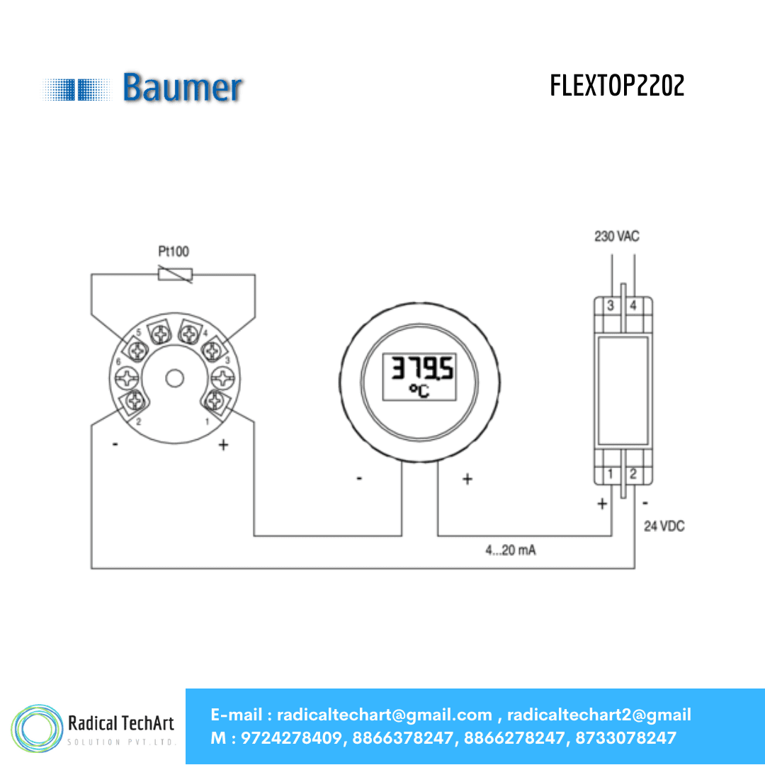 Baumer Temperature Transmitter.