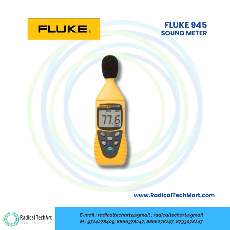 Fluke 945 Sound Meter - Accurate Sound Level Measurement for Industrial ...