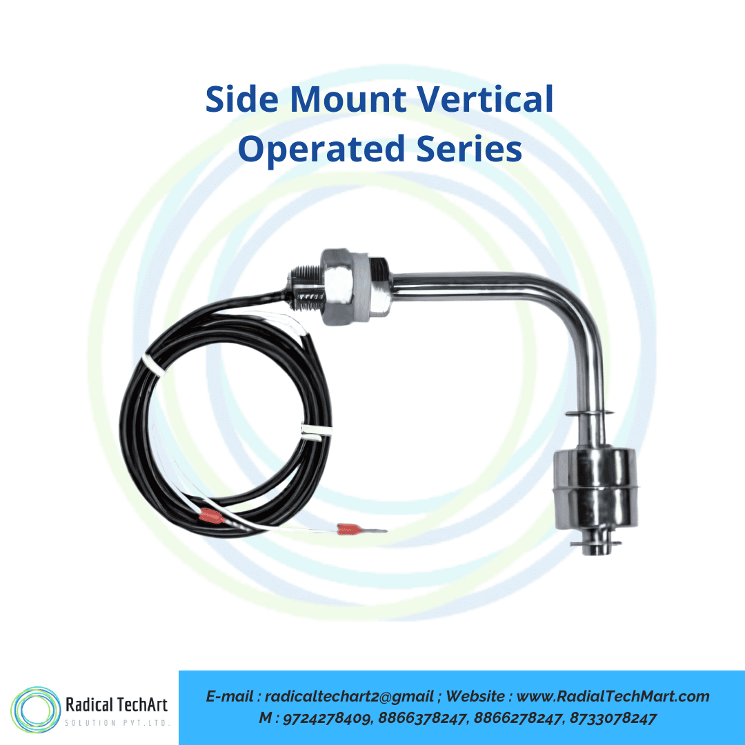 Side Mount Vertical Operated Series - Industrial Level Sensors & Switches