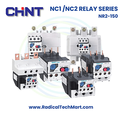 Chint NR2 Thermal Overload Relay for NC1/NC2 Contactors – Adjustable ...