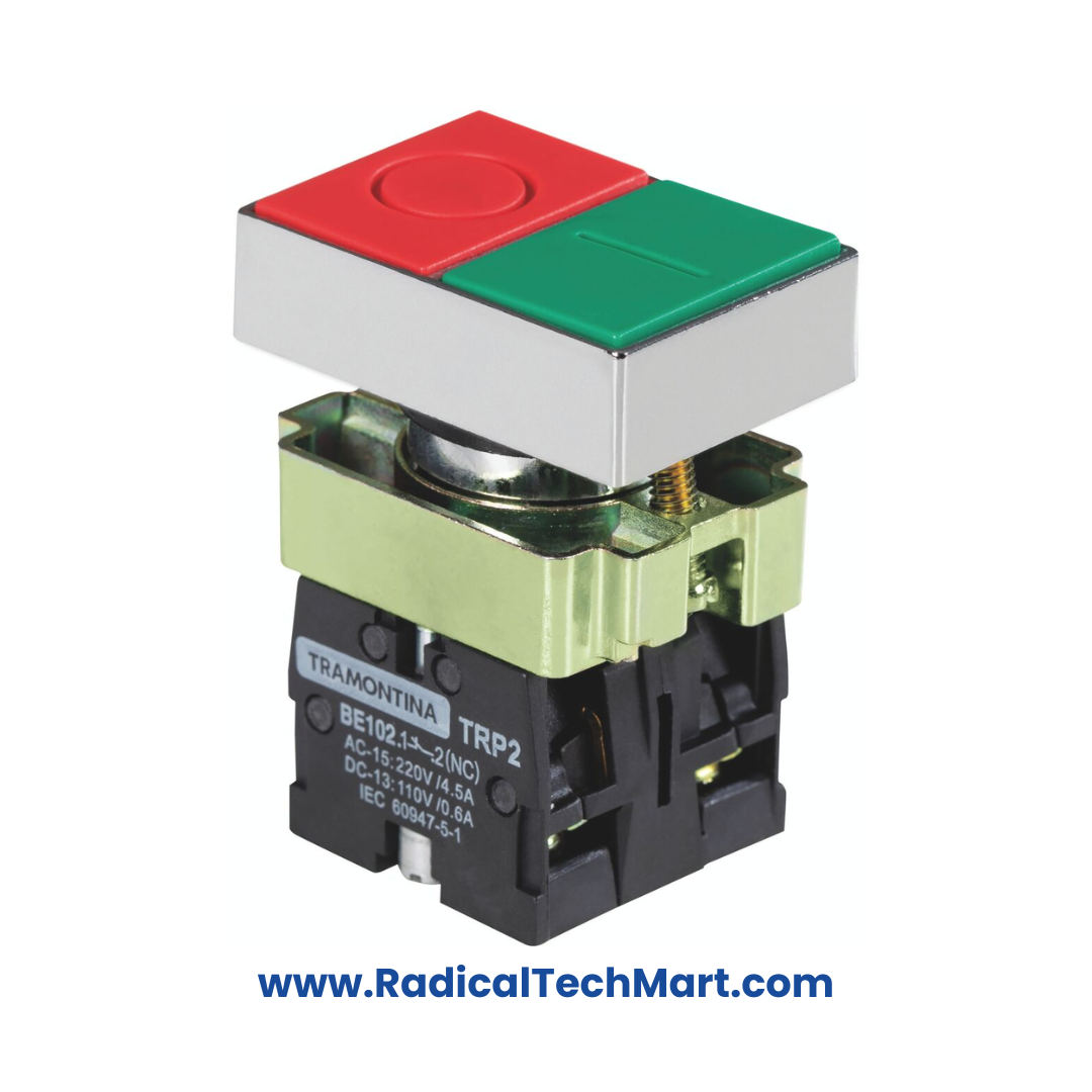BL-8325 Twin Push Button – Reliable Control for Industrial Applications