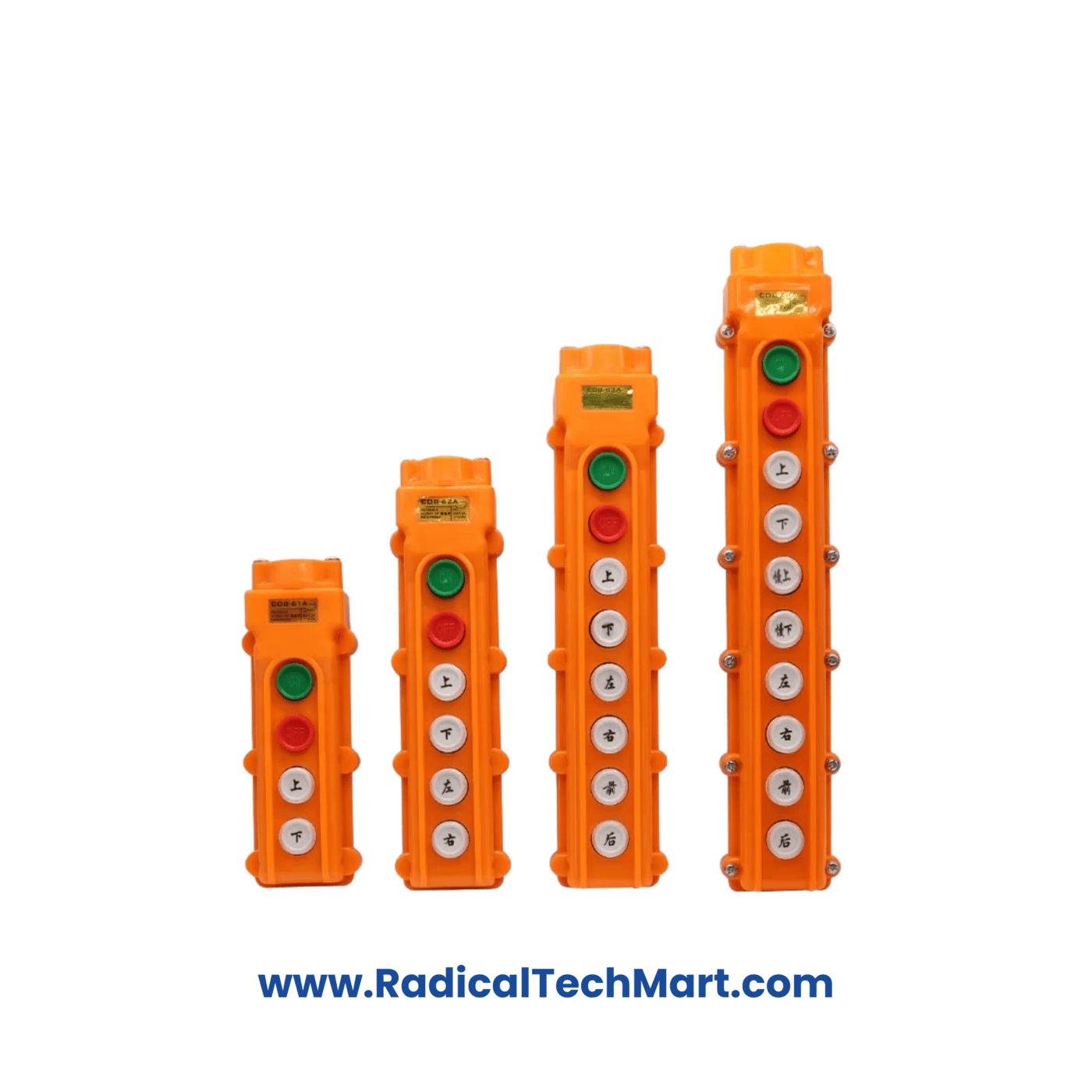 Crane Switches (COB) - DX-COB Series with Multiple Button Configurations