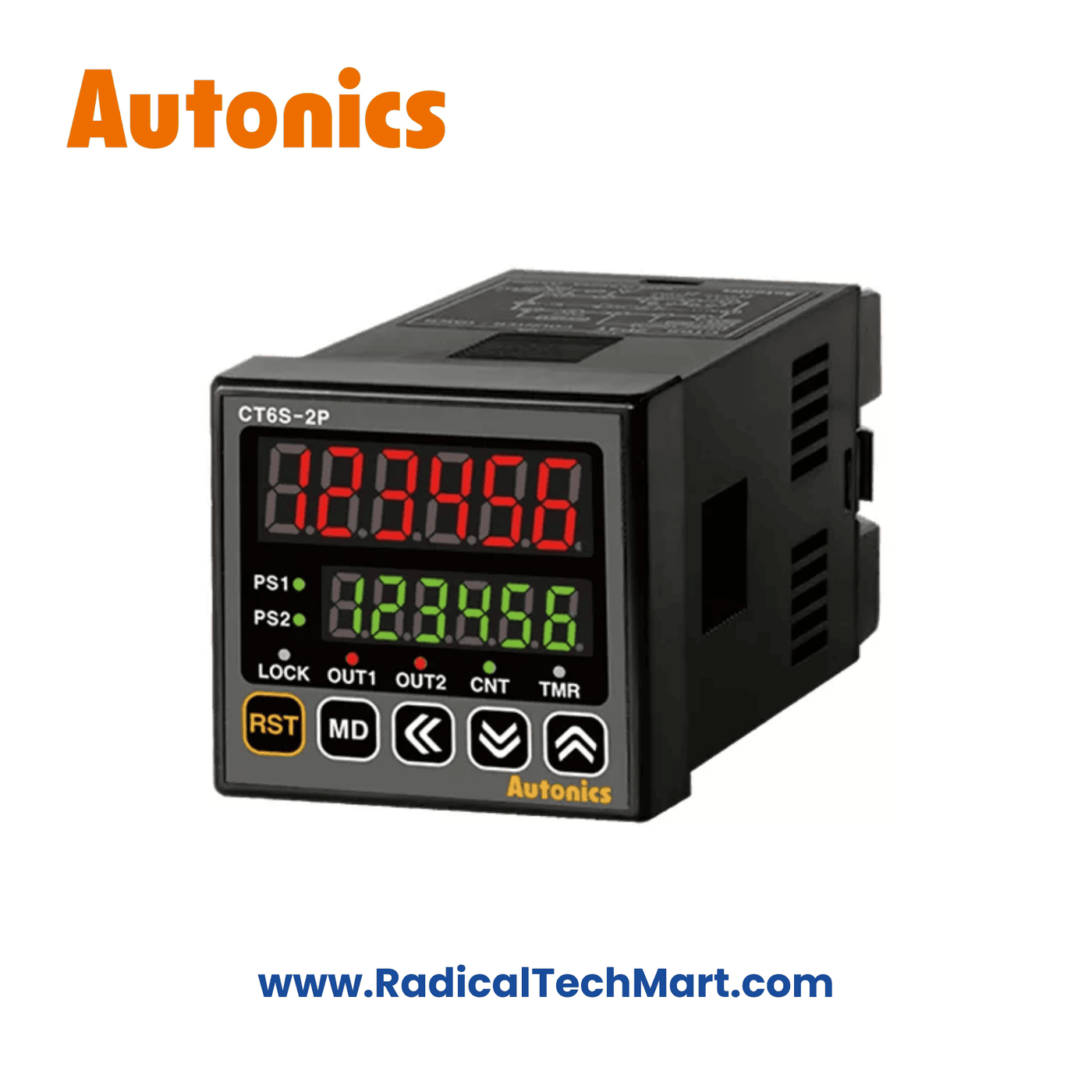 Autonics CT6S-2P4 Digital Counter Timer | 6 Digit
