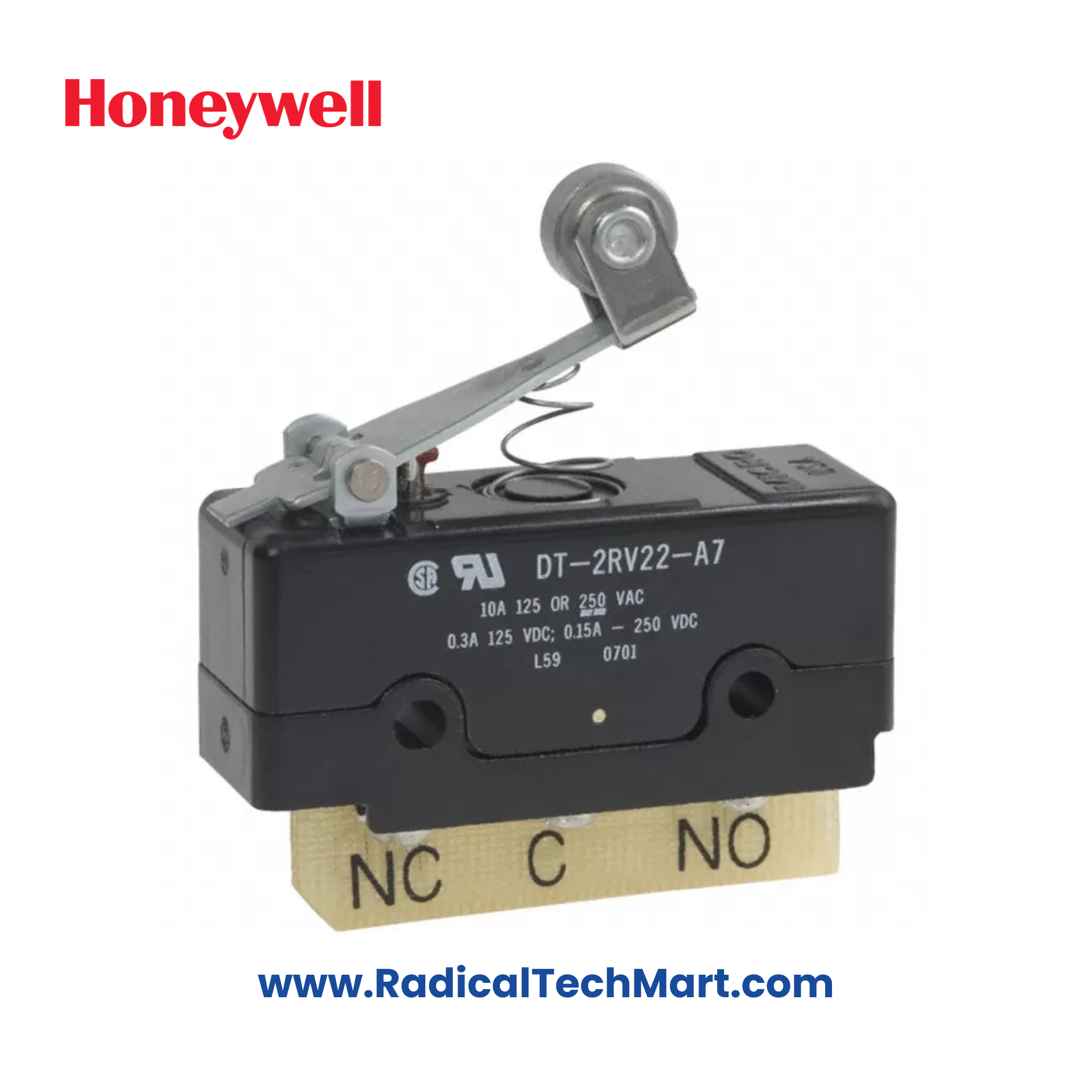 Honeywell DT Series Micro Switch - High-Quality Snap-Action SPDT Switches