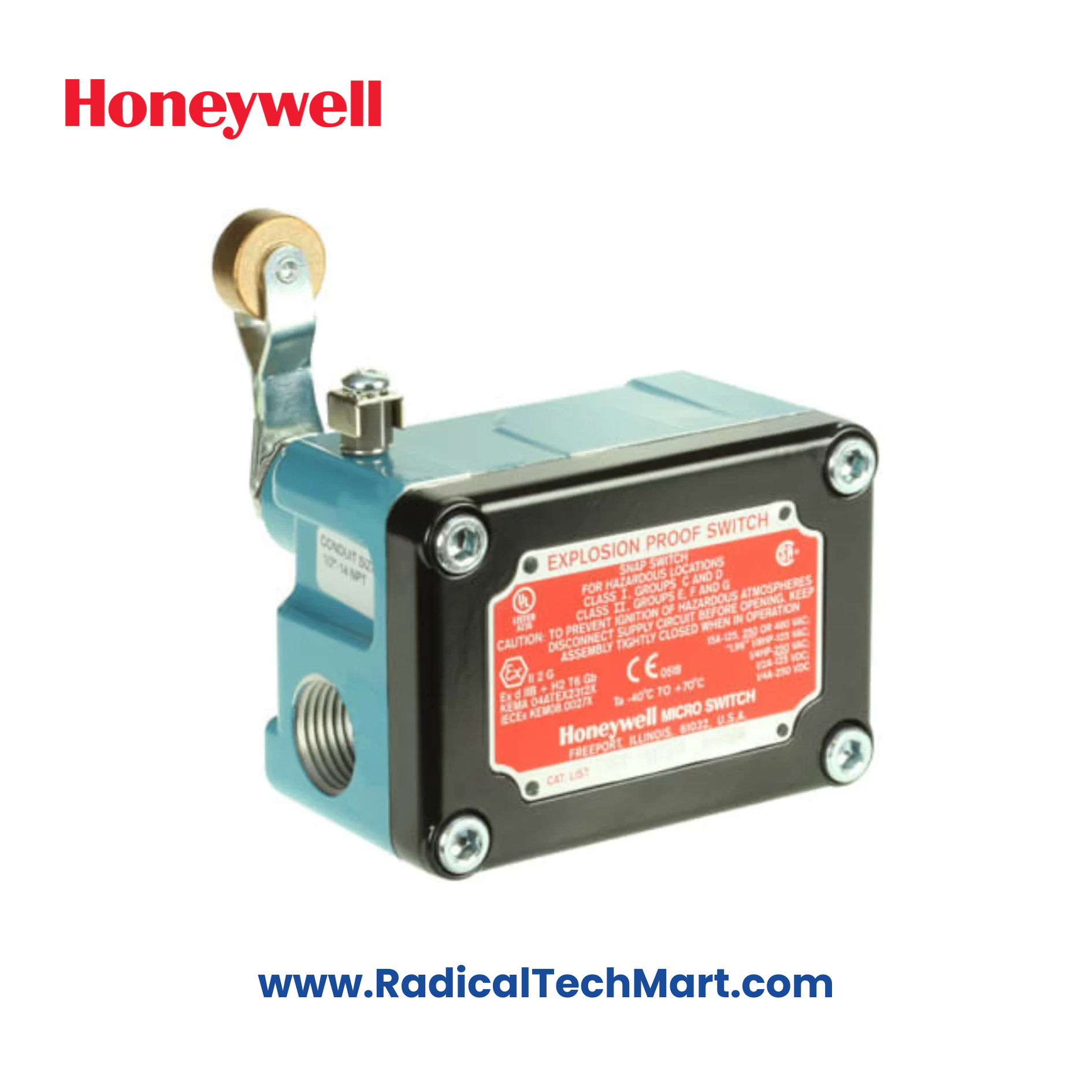 Flameproof Limit Switches for Hazardous Areas – ATEX & IECEx Certified ...