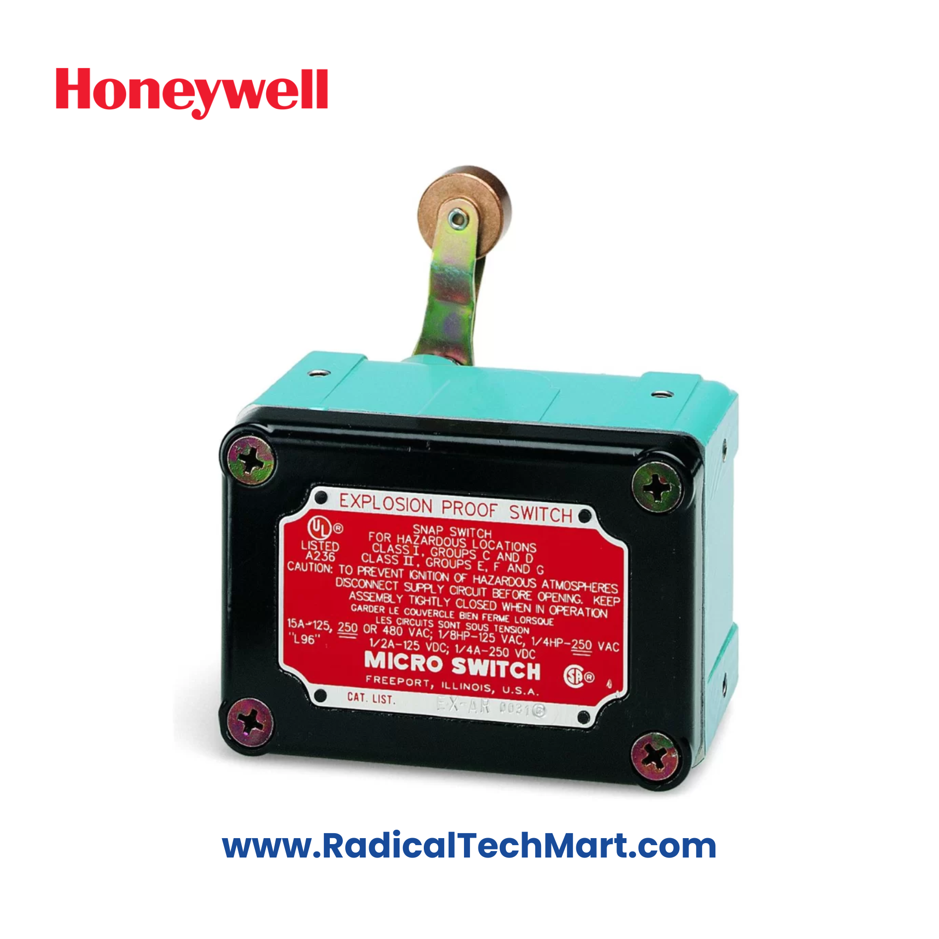 Flameproof Limit Switches for Hazardous Areas – ATEX & IECEx Certified ...