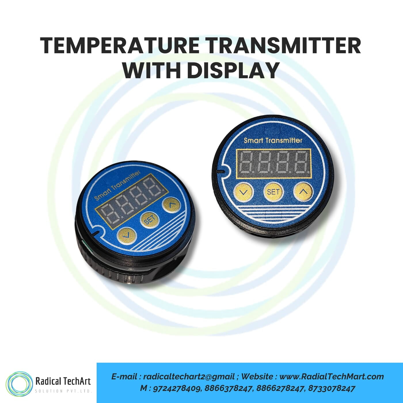 Temperature Transmitter with Display