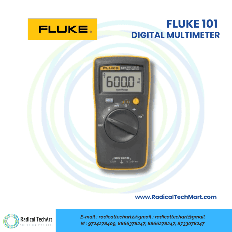 Fluke 101 Digital Multimeter - Compact, Reliable, and Accurate ...