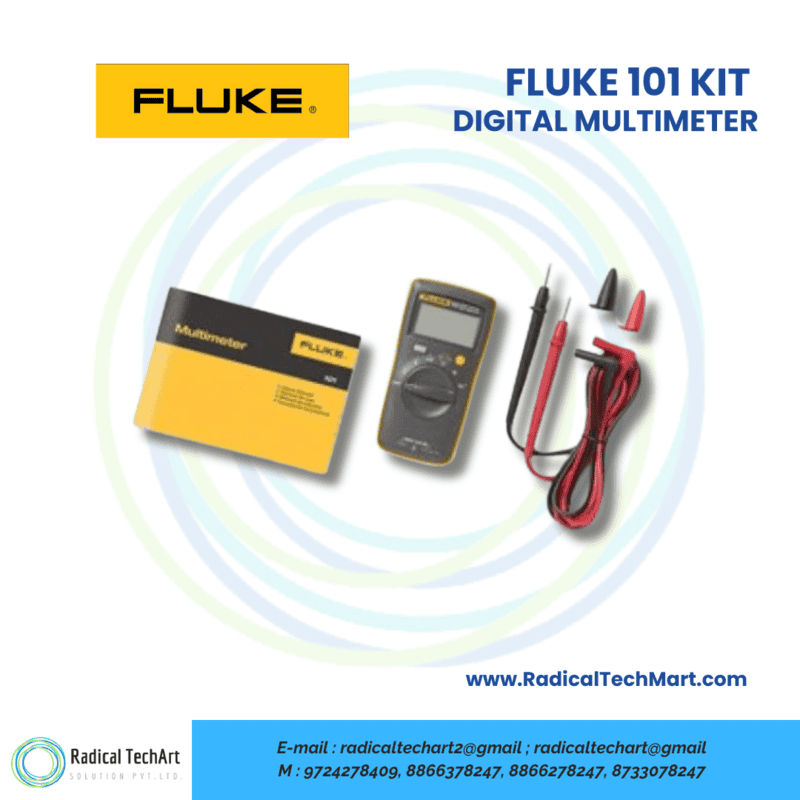 Fluke 101 Digital Multimeter - Compact, Reliable, and Accurate ...