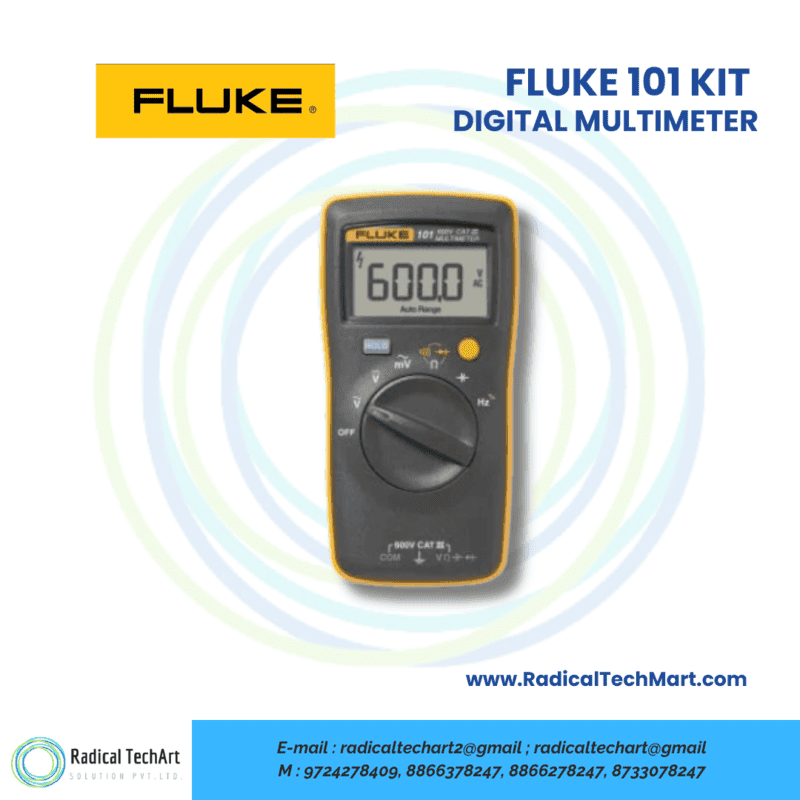 Fluke 101 Digital Multimeter - Compact, Reliable, and Accurate ...