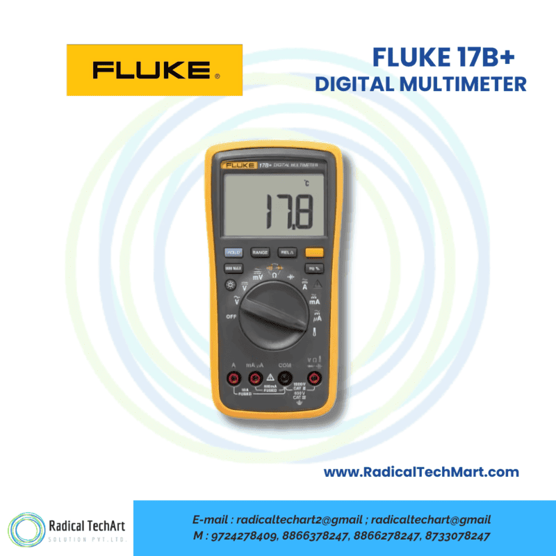 Fluke 17B+ Digital Multimeter: Precision, Durability, and Versatility in One Tool