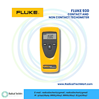 Fluke 930 & 931 Dual-Purpose Tachometers – Contact and Non-Contact RPM ...