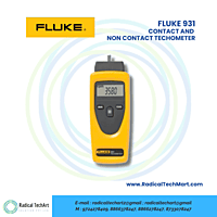 Fluke 930 & 931 Dual-Purpose Tachometers – Contact and Non-Contact RPM Measurement