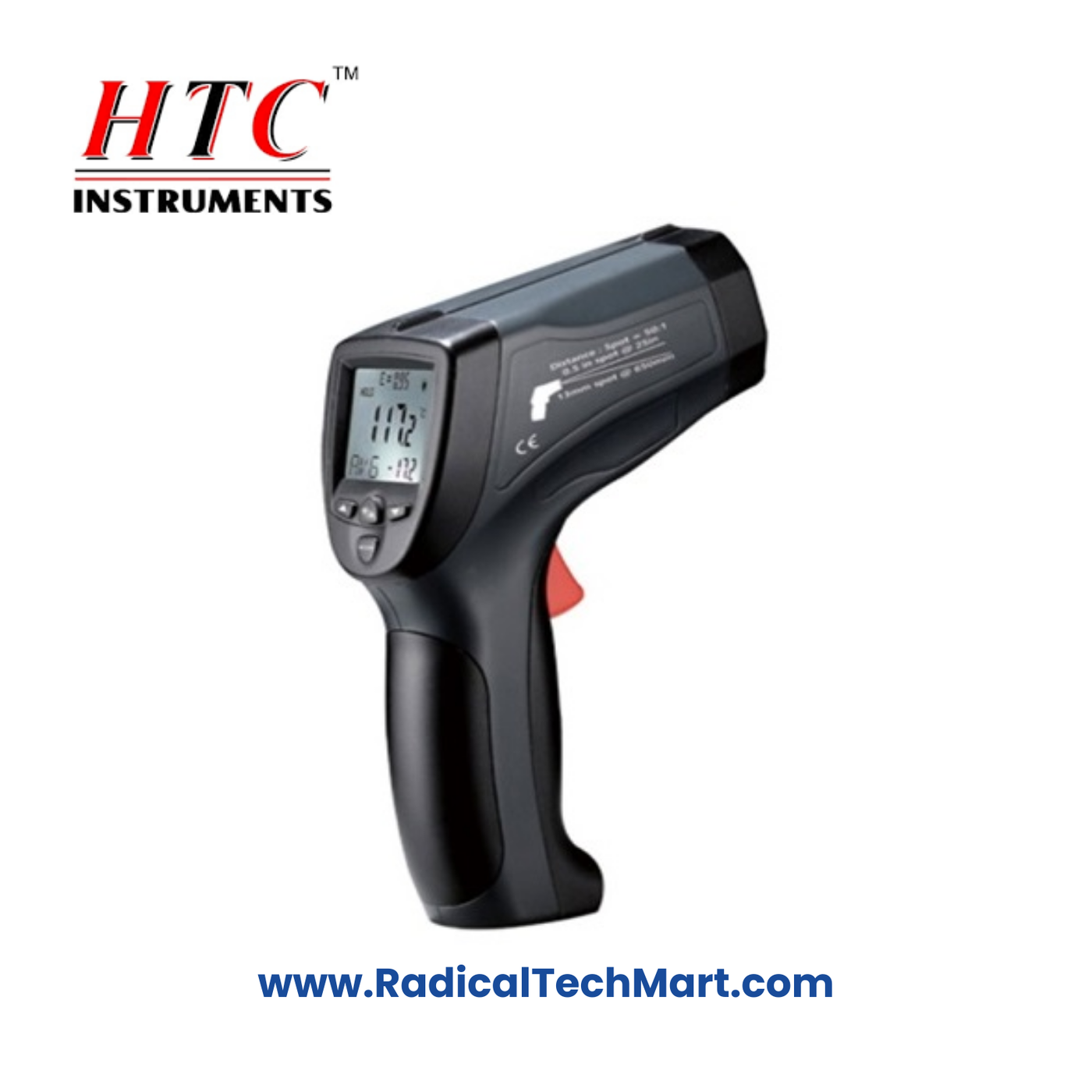 HTC Instruments IRX-69 Infrared Thermometer – Accurate Non-Contact ...