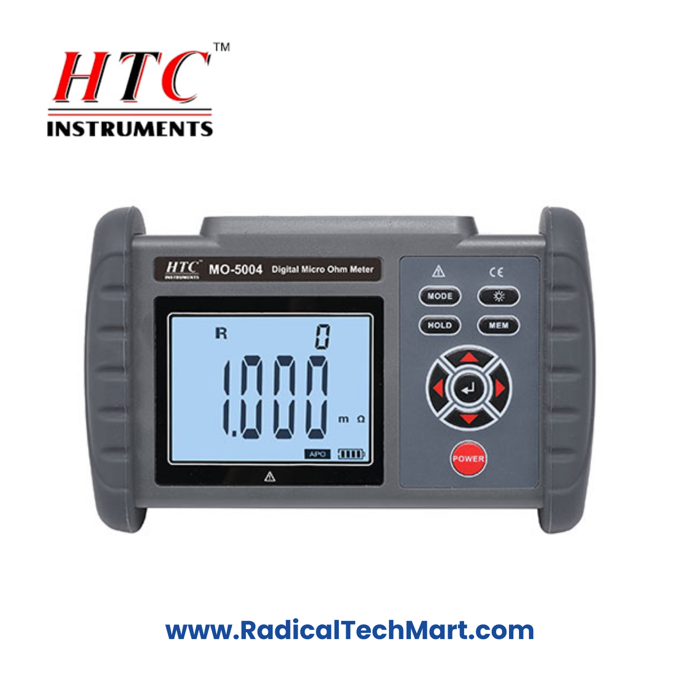 HTC Instruments MO-5004 Micro Ohm Meter – Precision Low Resistance Measurement