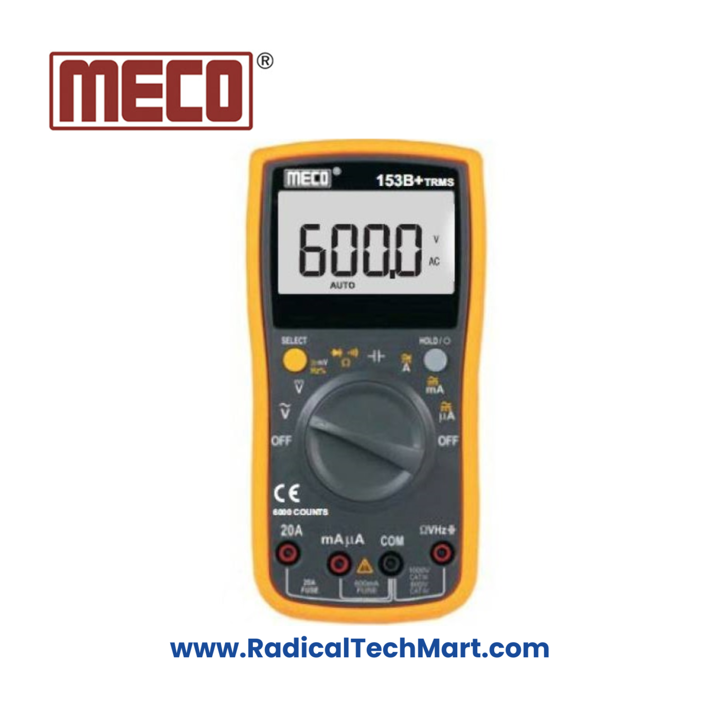 MECO 153B+TRMS Digital Multimeter | Buy Online