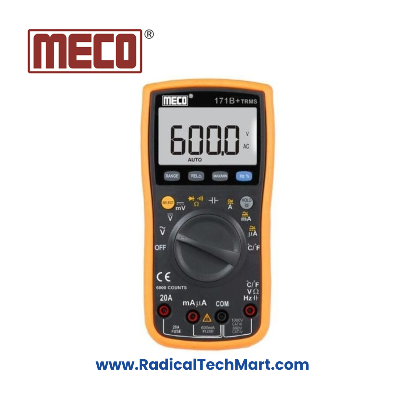 MECO 171B+TRMS Digital Multimeter | Buy Online