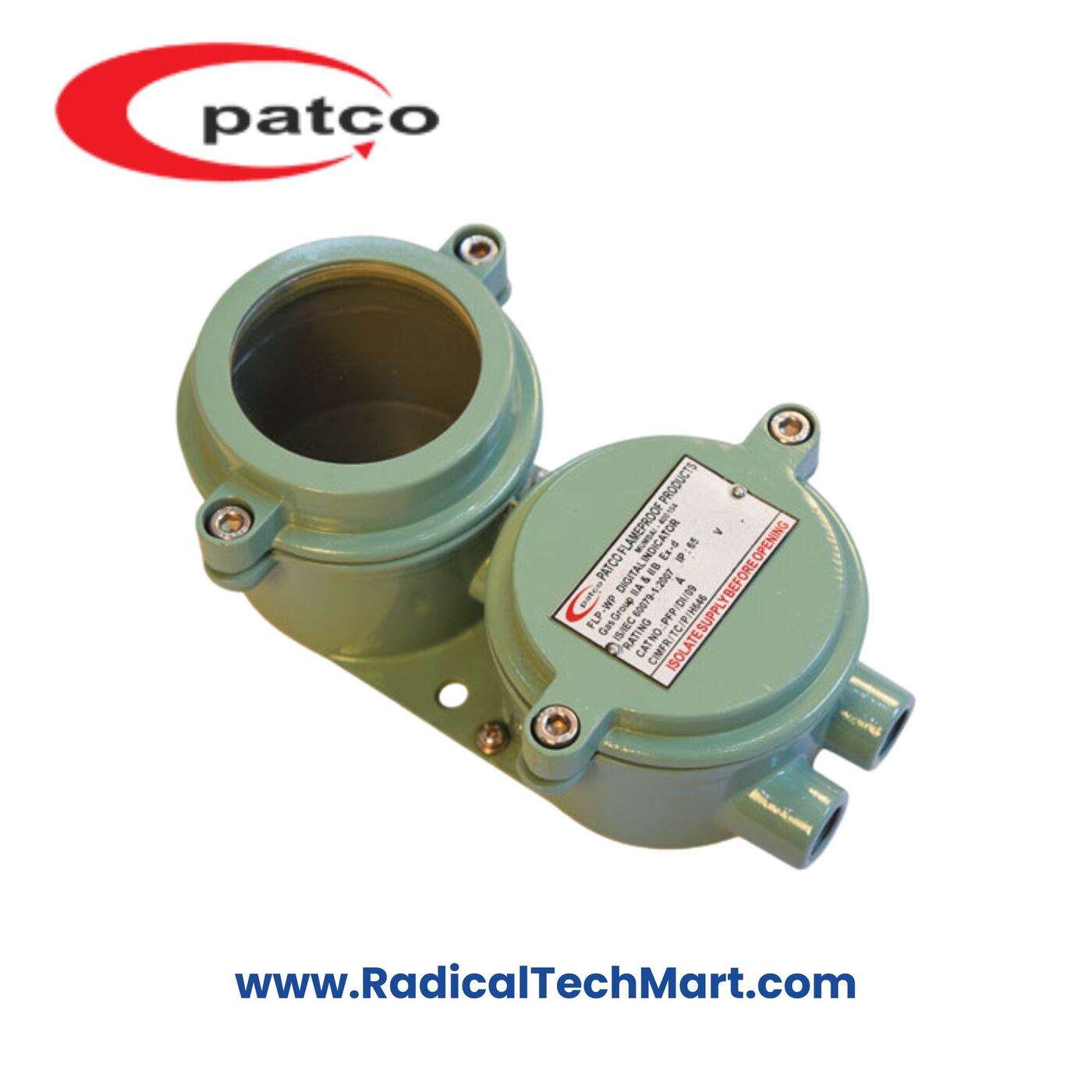 FLP Enclosure for Temp Indicator | Buy Online