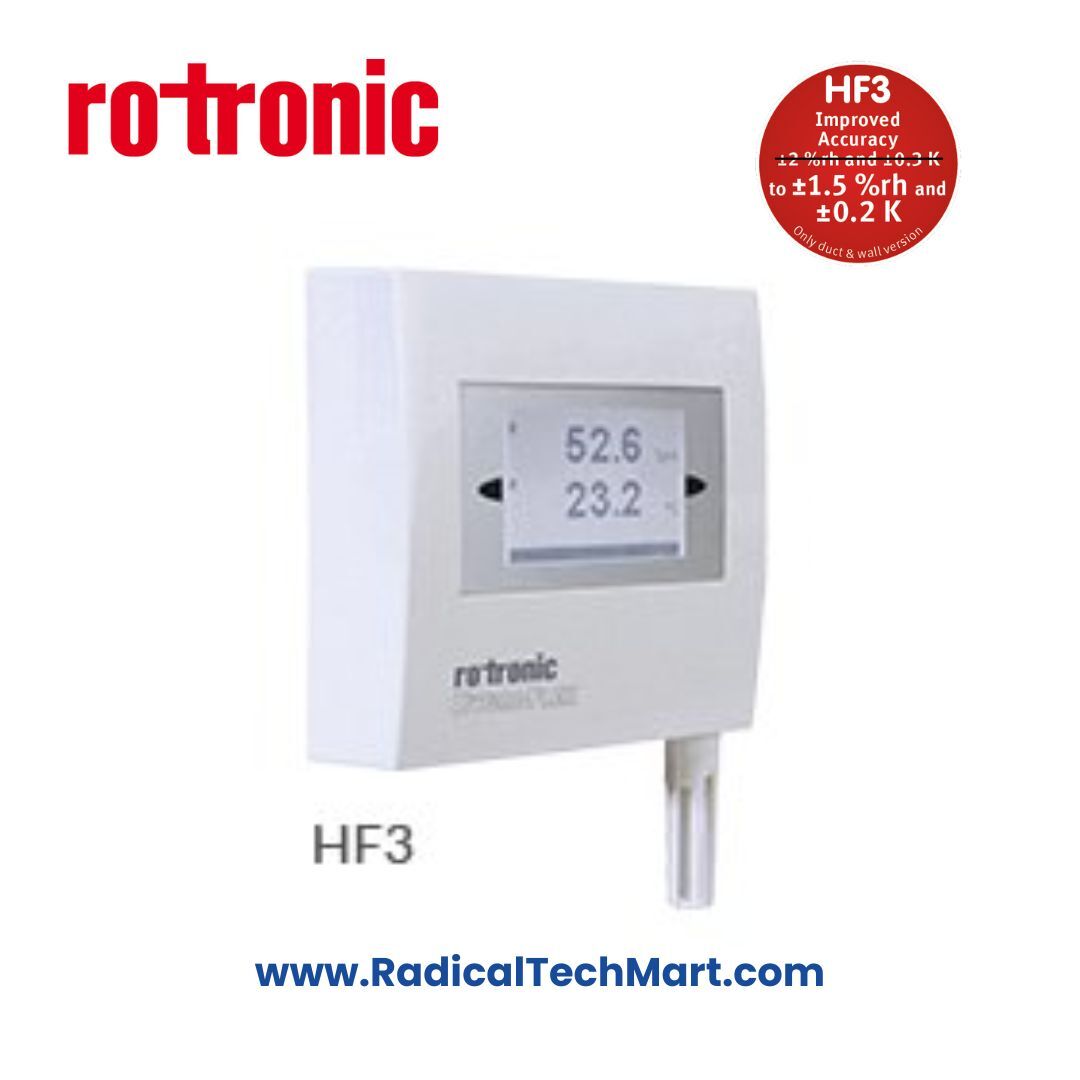 Rotronic HF3 Humidity Transmitter Buy Online Rotronic HF3 Humidity Transmitter Buy Online