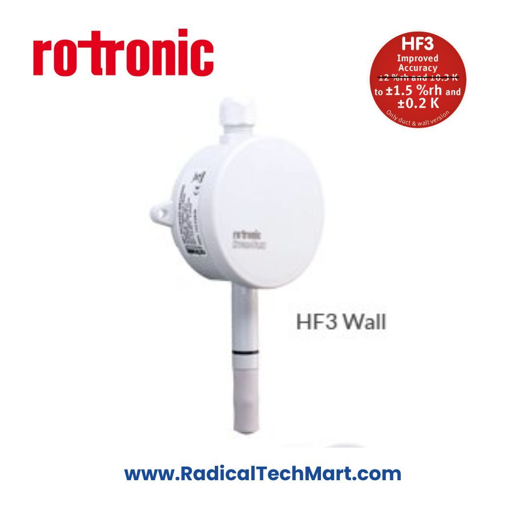 Rotronic HF3 Humidity Transmitter Buy Online