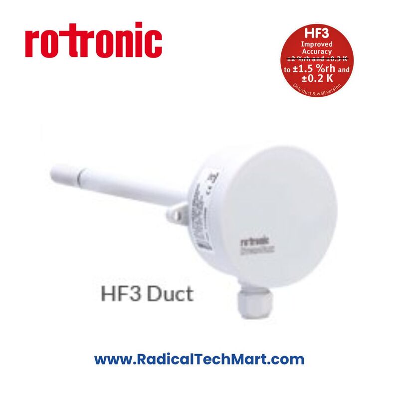 Rotronic HF3 Humidity Transmitter Buy Online