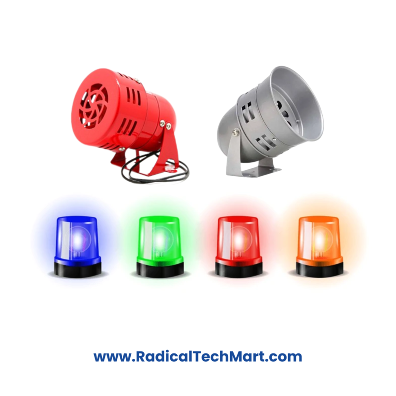 Sirons and Revolving Lights DX-N1101, DX-N2071, DX-N-2071 - Industrial ...