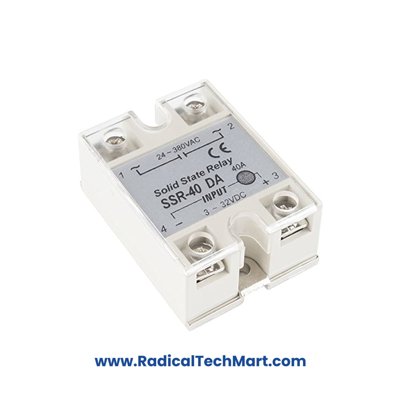 Solid State Relay DX Series: DX-16A, DX-25A, DX-40A, DX-60A, DX-80A