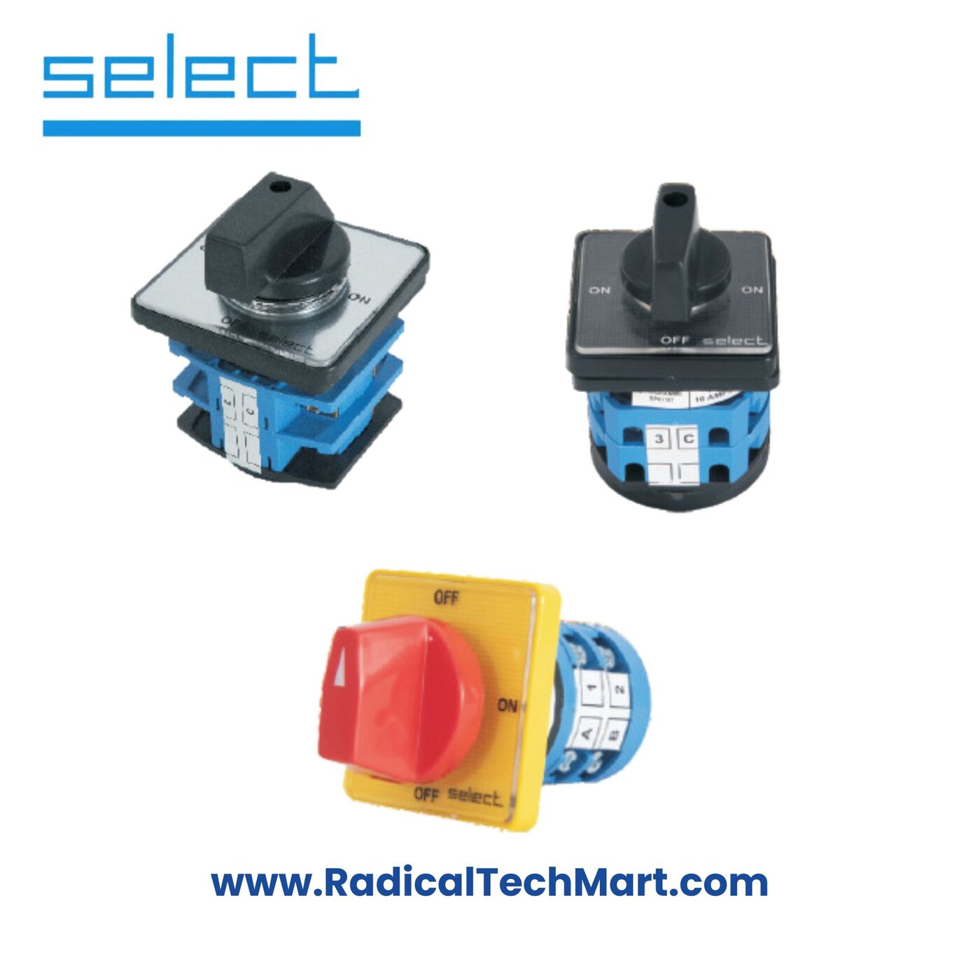 Select Rotary Cam Switch | Buy Online