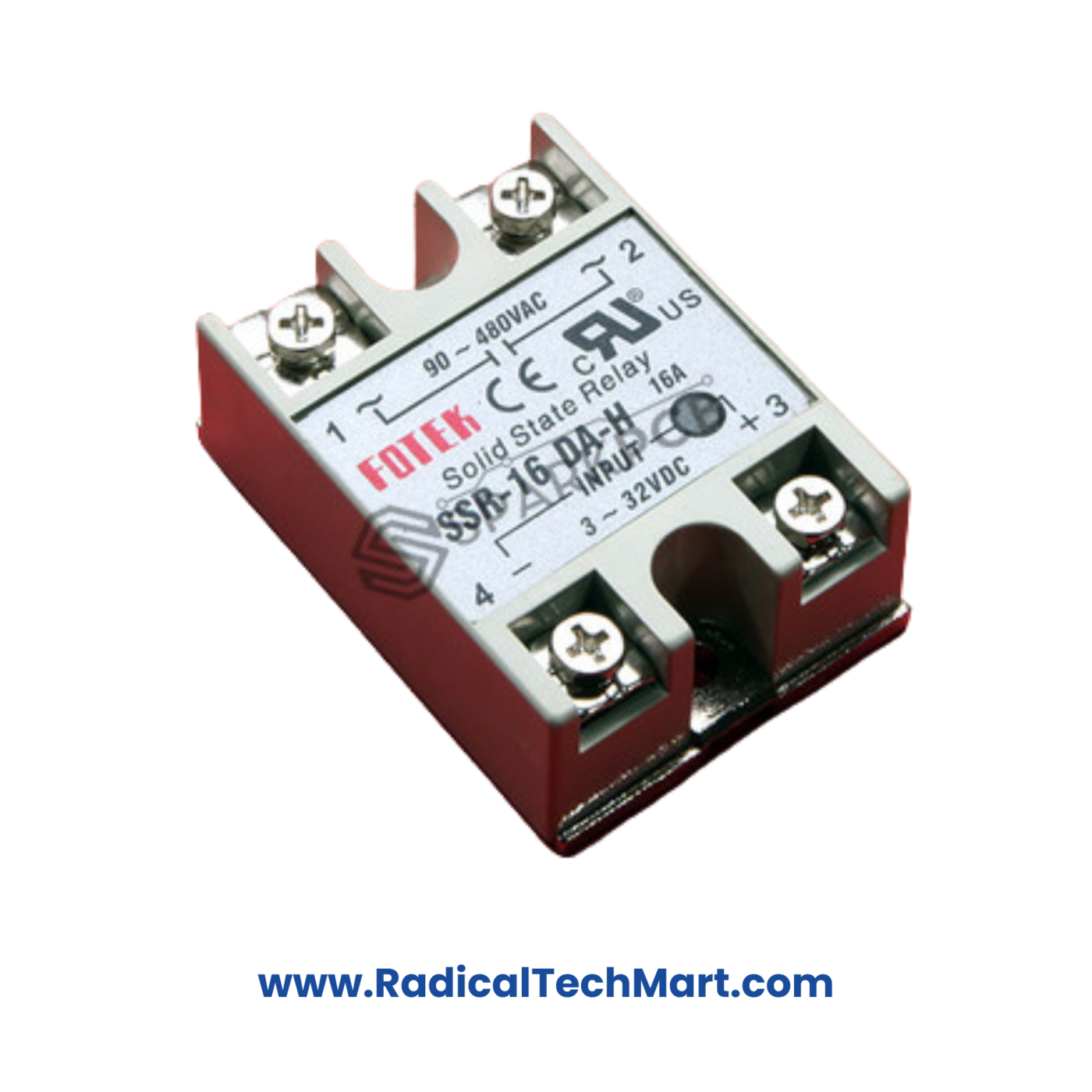 Solid State Relay DX Series: DX-16A, DX-25A, DX-40A, DX-60A, DX-80A