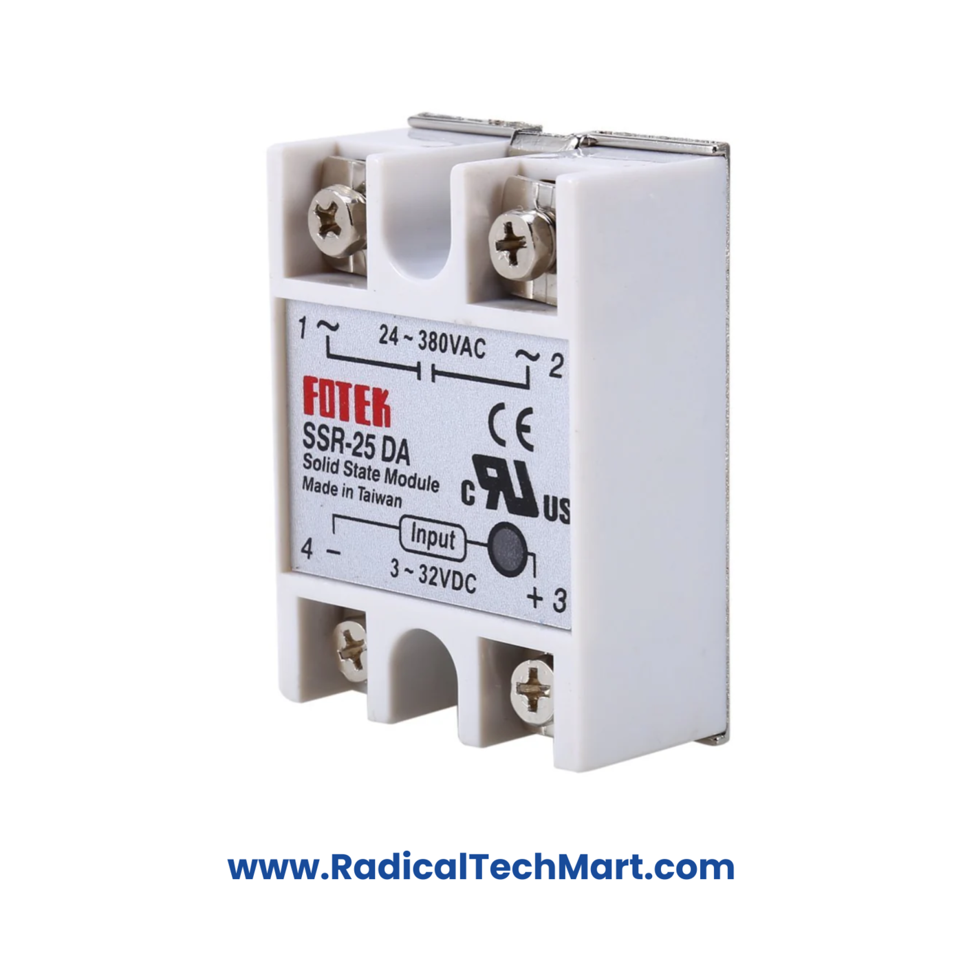 Solid State Relay DX Series: DX-16A, DX-25A, DX-40A, DX-60A, DX-80A