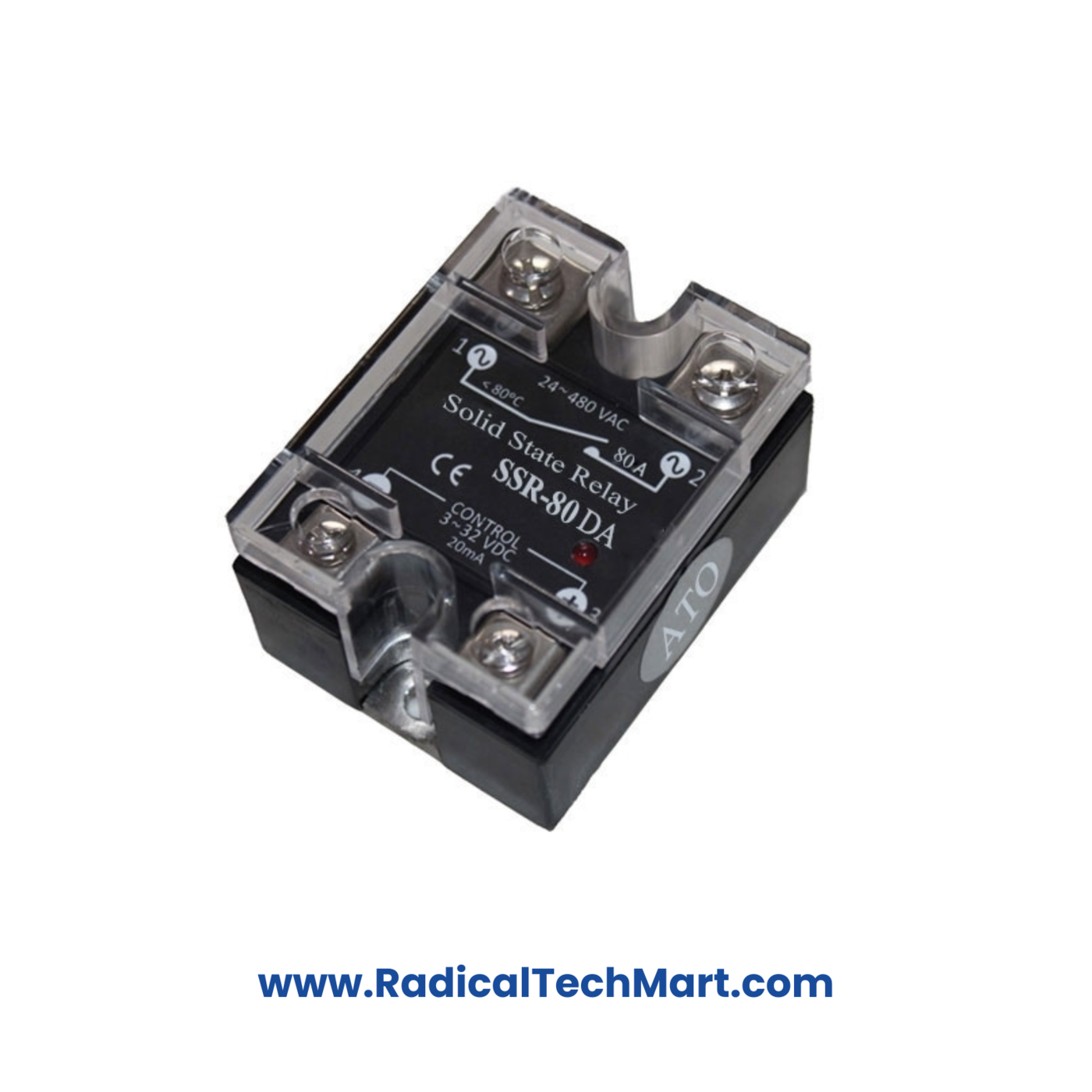 Solid State Relay DX Series: DX-16A, DX-25A, DX-40A, DX-60A, DX-80A
