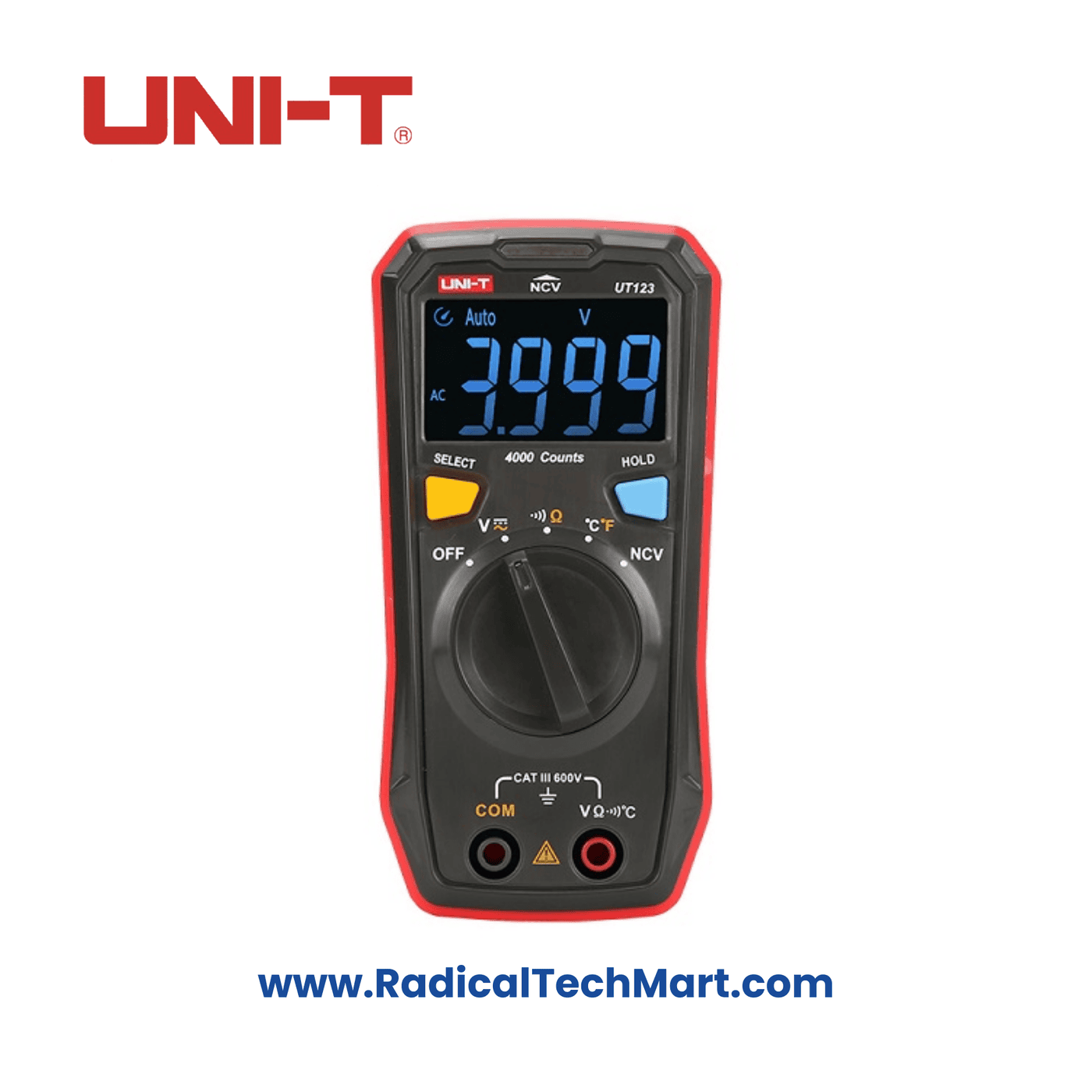UNI-T UT123 Pocket-sized Residential Multimeter | Buy Online