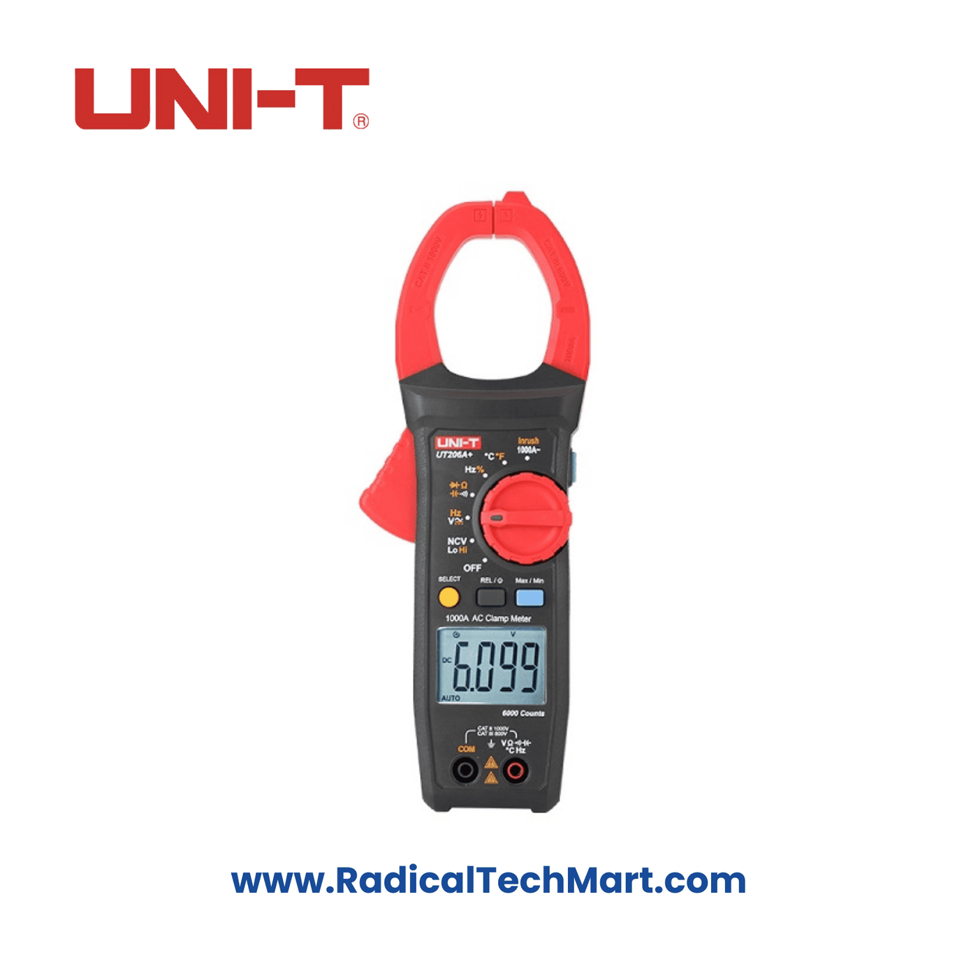 UNI-T UT206A+ Clamp Meter | Buy Online