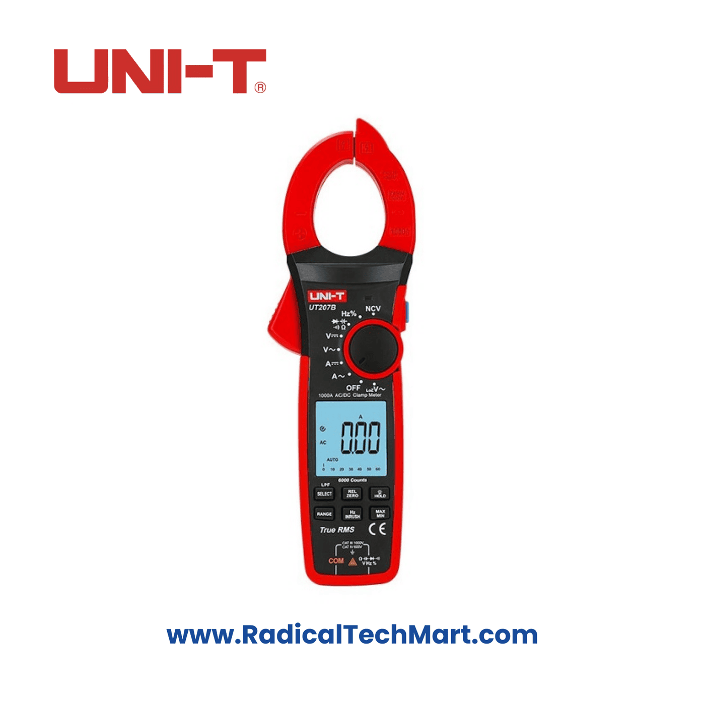 UNI-T UT207B Clamp Meter | Buy Online