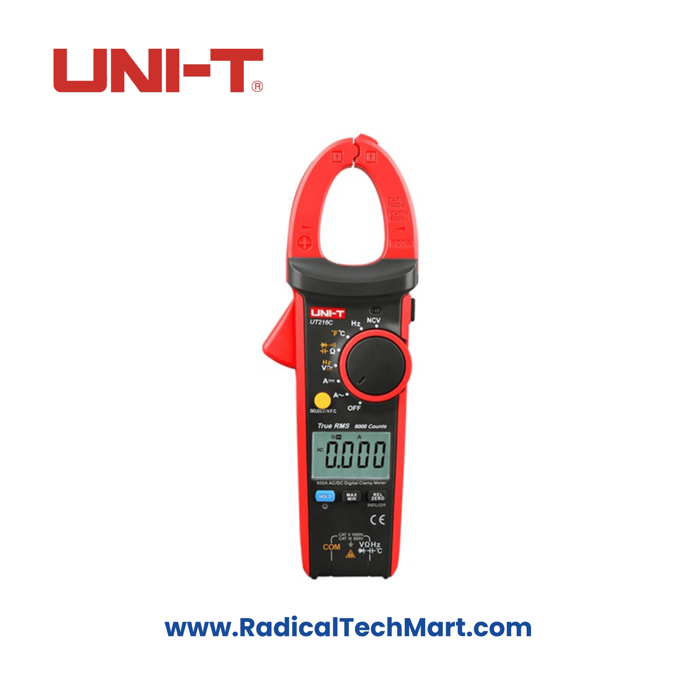 UNI-T UT216C Clamp Meter | Buy Online