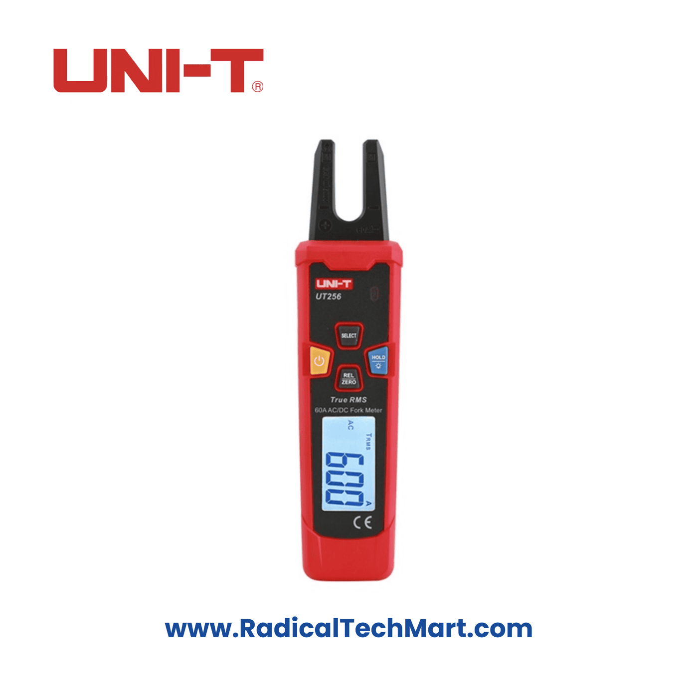 UNI-T UT256 60A AC/DC Fork Meter | Buy Online